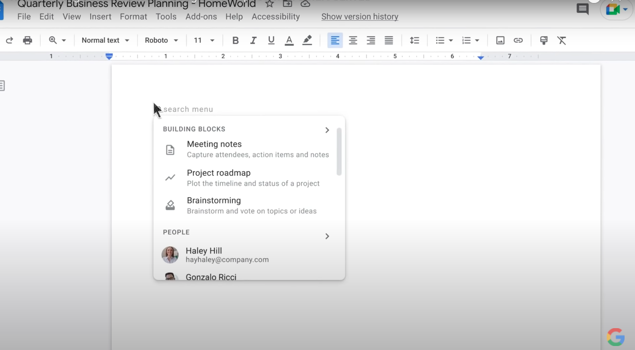 Smart Chip Google Workspace Mampu Hubungkan Berbagai Fitur Google ...