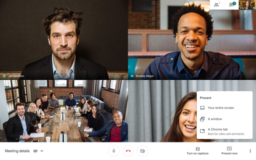 Update Terbaru Google Meet: Bisa Meeting Hingga 500 Peserta - EIKON ...