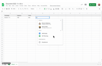 Interaksi File Lebih Mudah di GSheets dengan Fitur Smart Chips, Apa Itu?
