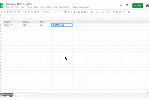 Interaksi File Lebih Mudah di GSheets dengan Fitur Smart Chips, Apa Itu ...