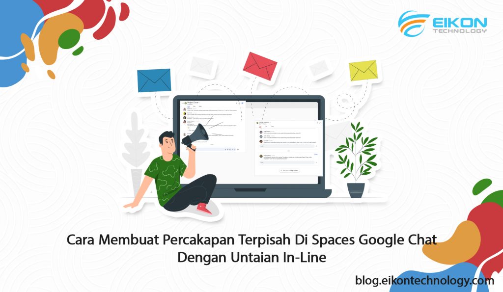 Cara Membuat Percakapan Terpisah di Spaces Google Chat dengan Untaian In-line
