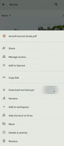 Cara Mengunduh File Terenkripsi Client-side dengan Google Drive Android dan iOS - EIKON Technology