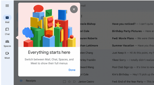 Perubahan Tampilan Antarmuka Gmail versi Web, Makin Terintegrasi ...