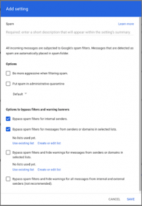 Cara Mengatur Visibilitas Warning Banner Gmail Email Melalui Kontrol ...