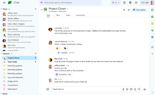 Peningkatan Tampilan Google Chat dengan Material Design 3 - EIKON ...