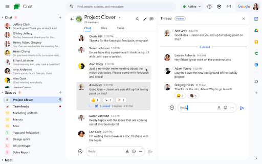 Upgrade Pengaturan Space Google Chat Menjadi In-line Thread - EIKON ...