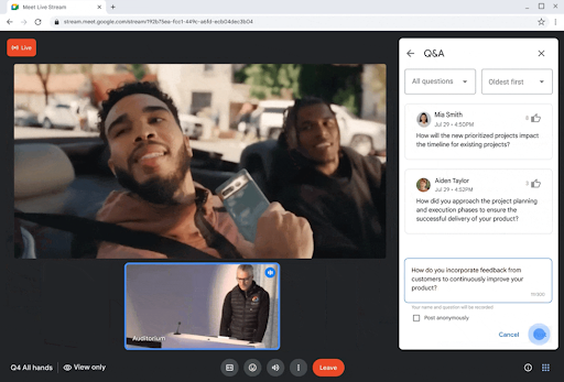 Live Stream Latensi Super Rendah di Google Meet, Benarkah Bebas Lag ...